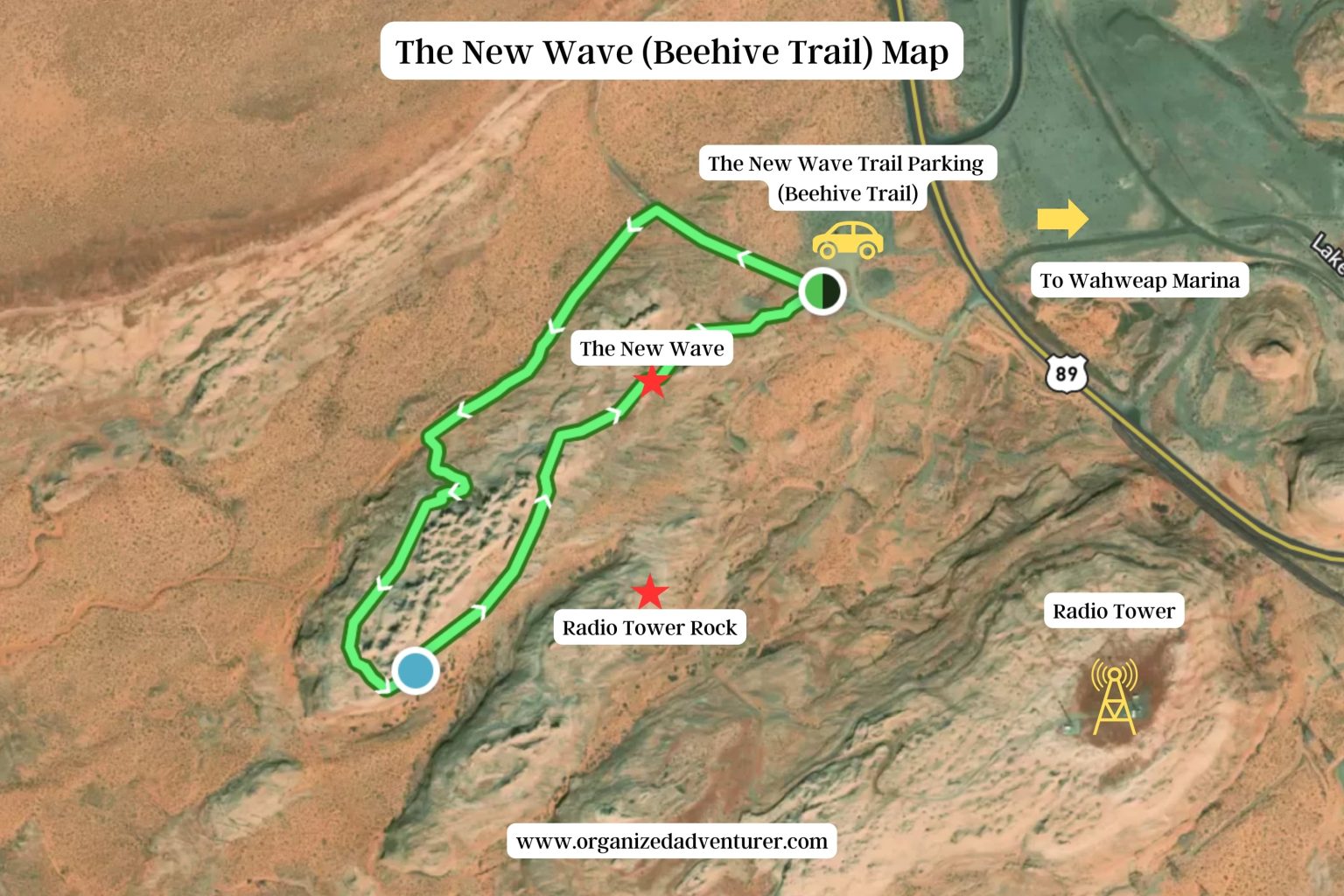 Hike the NEW Wave in Page, Arizona (No Permit Required)